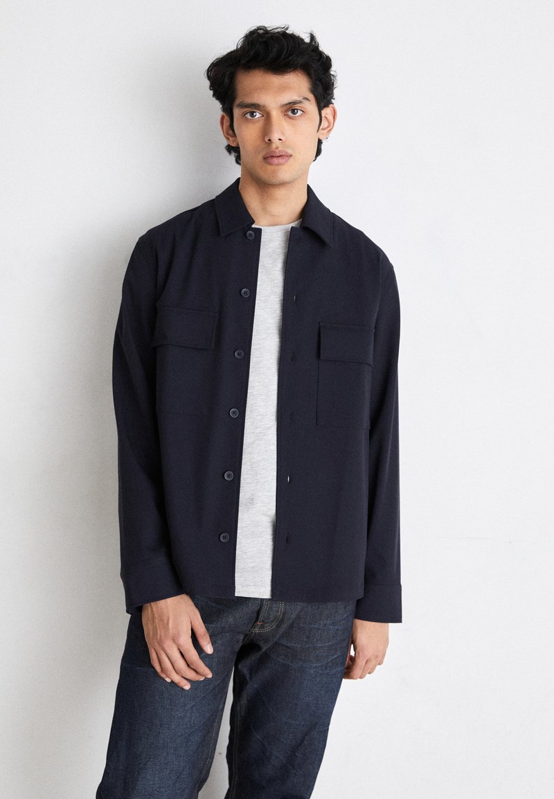 Calvin Klein Veste Légère Night Sky Bleu Marine Zalando Ch