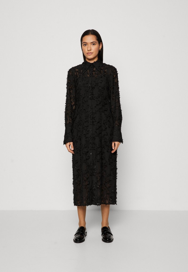 DAY Birger et Mikkelsen JOE DELICATE - Shirt dress - black - Zalando.ie