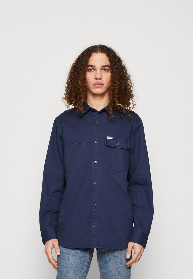 Wrangler SHACKET - Summer jacket - navy/dark blue - Zalando.co.uk