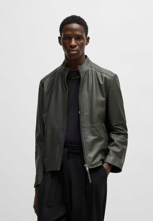 BOSS MAPSON - Skinnjacka - khaki seven/khaki - Zalando.se