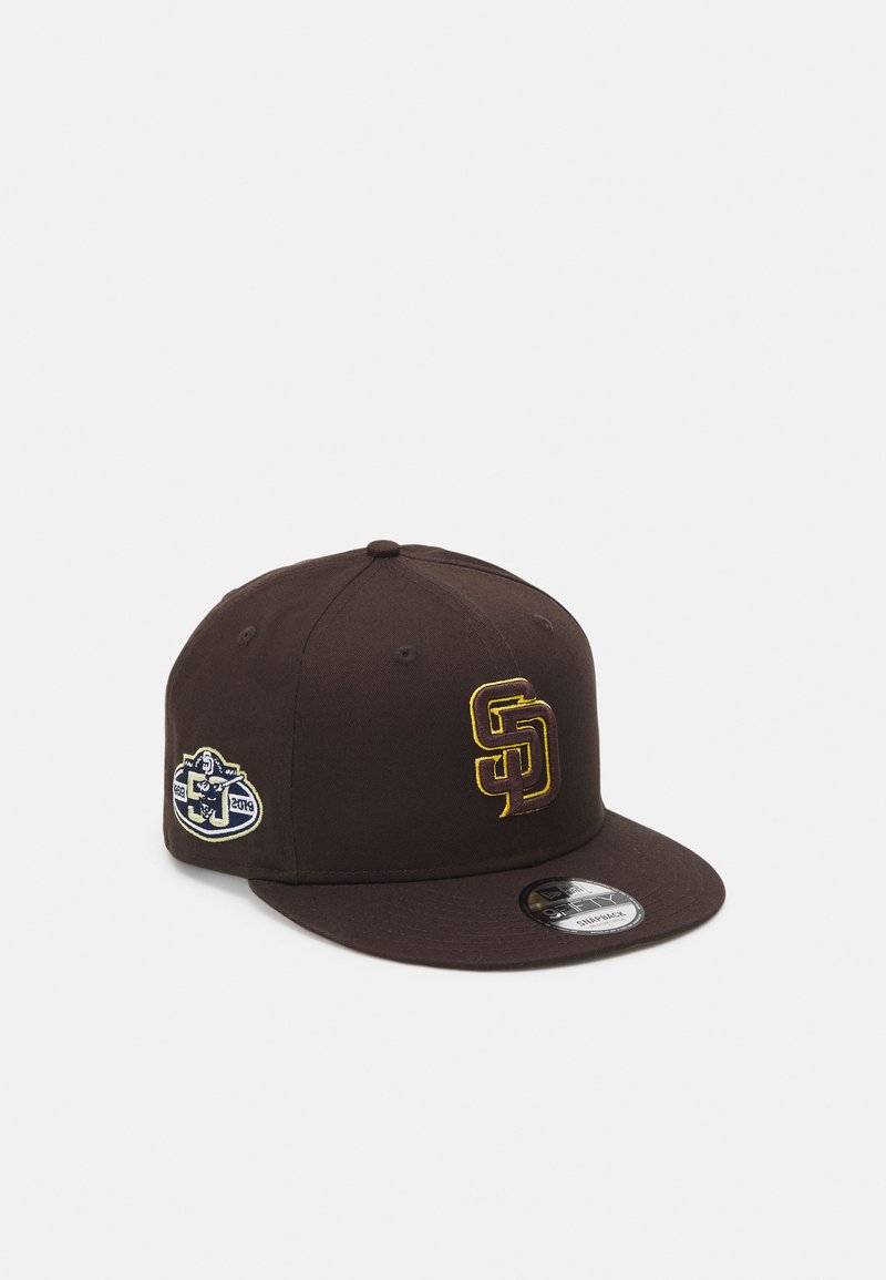 New Era SIDE PATCH SCRIPT UNISEX - Cap - san diego padres/brown ...