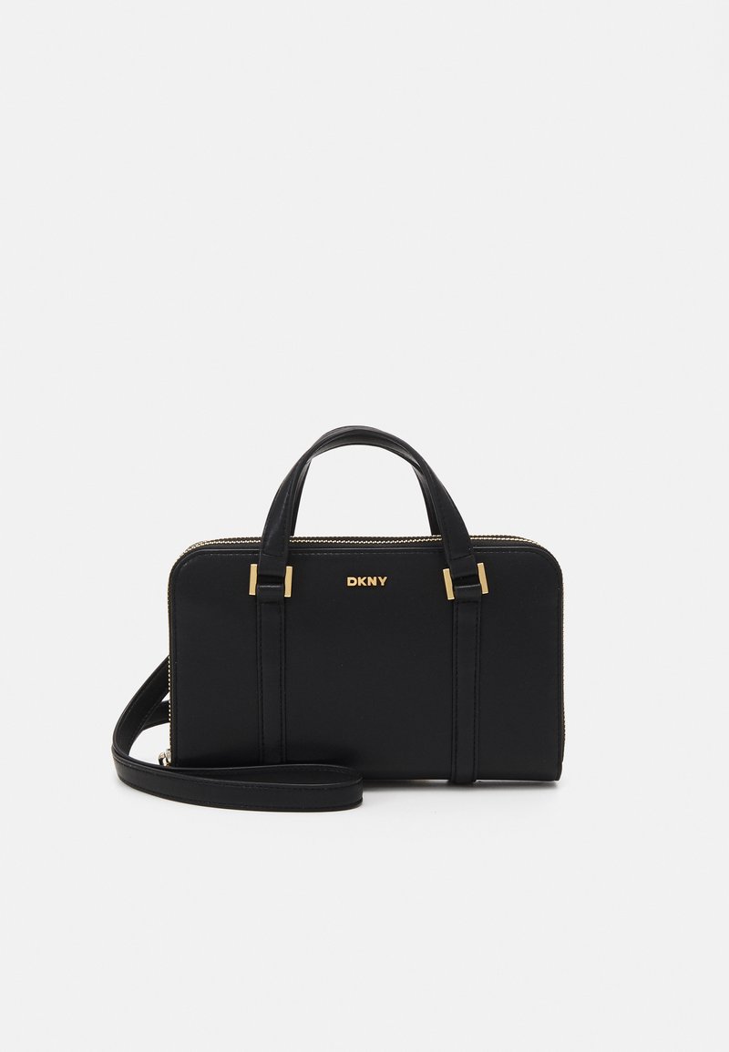 DKNY AGGIE WALLET ON A STRING - Cross body bag - black - Zalando.co.uk