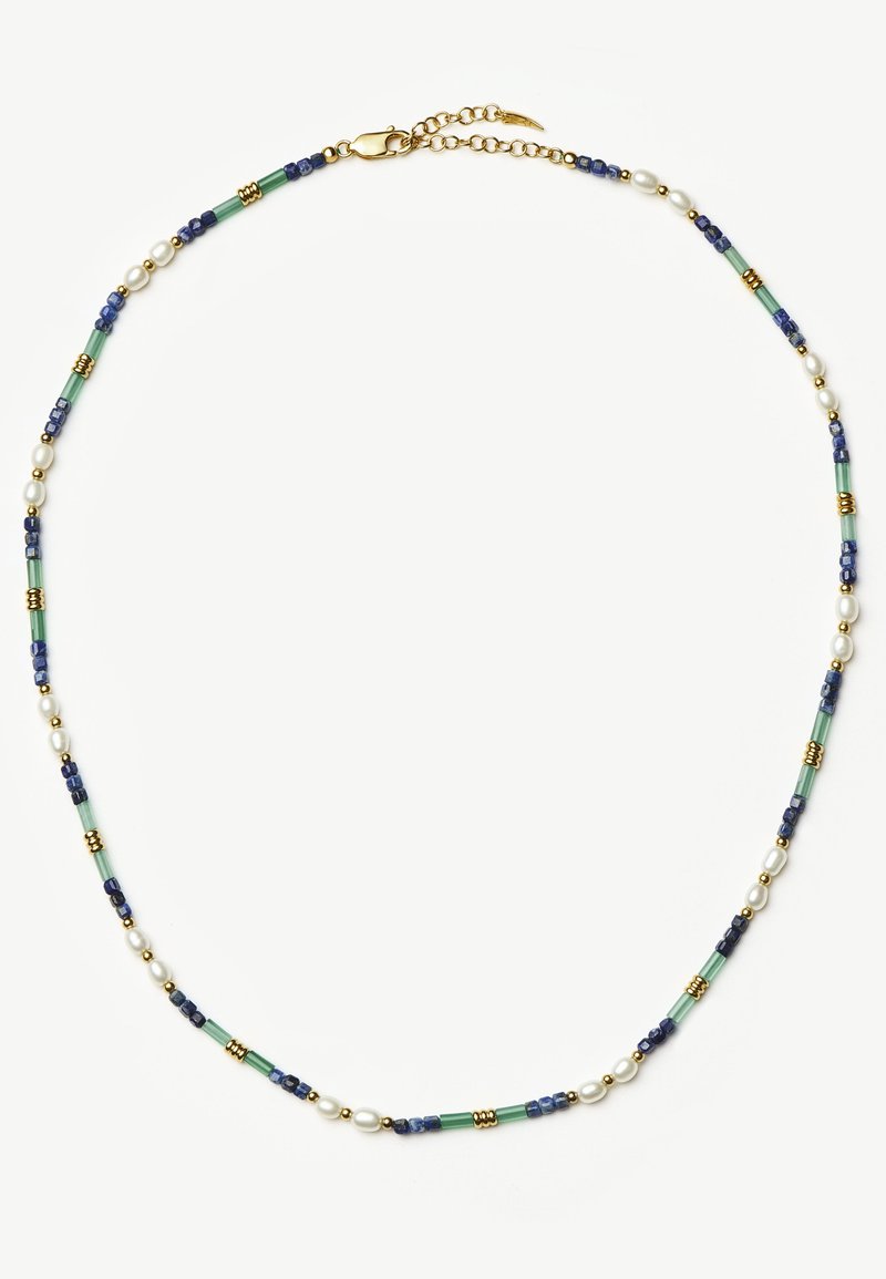 Missoma SHORT NECKLACE - Halskæder - gold-coloured/grøn - Zalando.dk