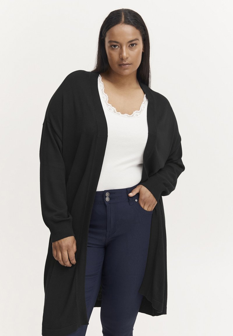 Fransa FPBLUME CAR - Cardigan - black - Zalando.ie