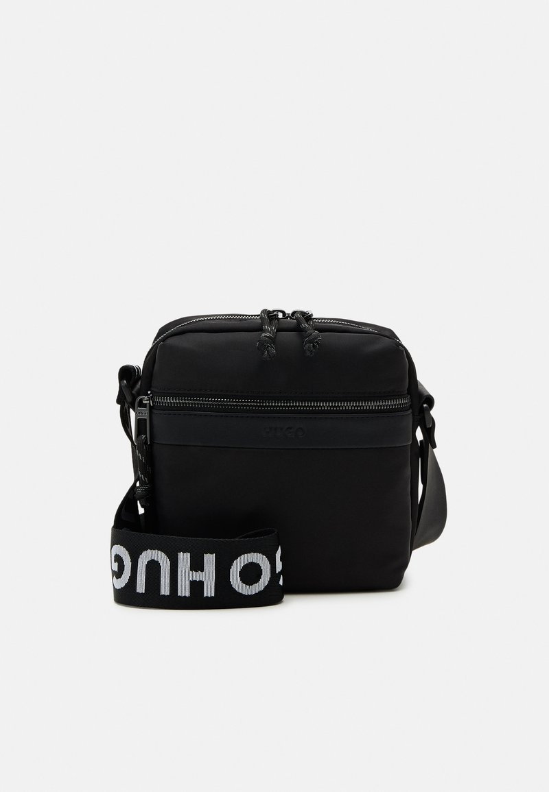 HUGO WAYNER CROSSBODY UNISEX - Across body bag - black - Zalando.co.uk