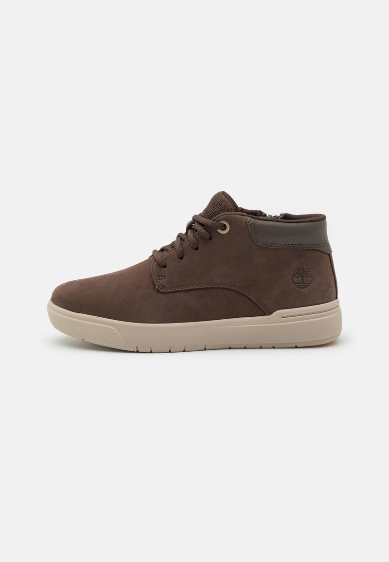 Timberland SENECA BAY UNISEX - Trainers - dark brown/dark brown ...