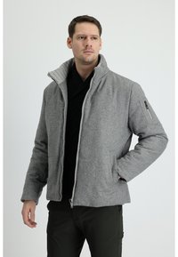 Kigili STEHKRAGEN - Übergangsjacke - medium smoke/dunkelgrau - Zalando.de
