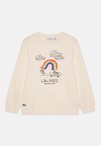 Lacoste RAINBOW UNISEX - Sweatshirt - lapland/offwhite - Zalando.dk
