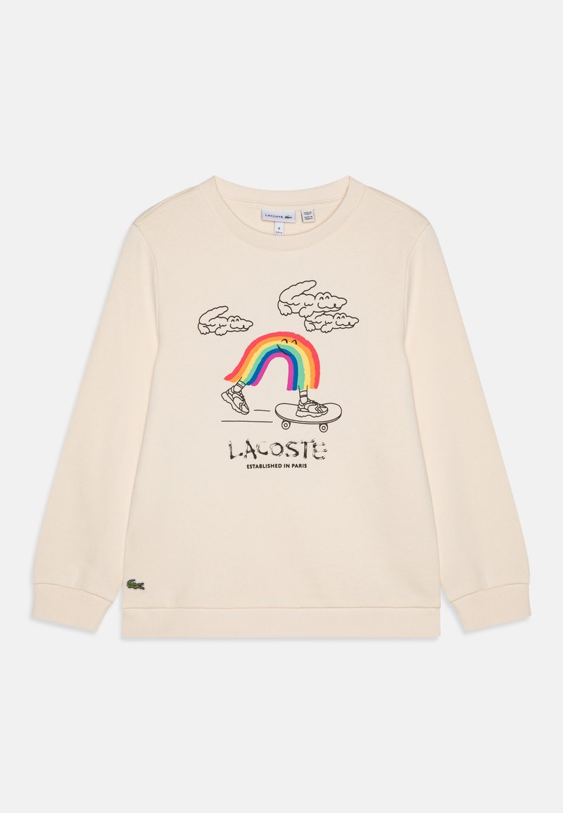 Lacoste RAINBOW UNISEX - Sweatshirt - lapland/écru - ZALANDO