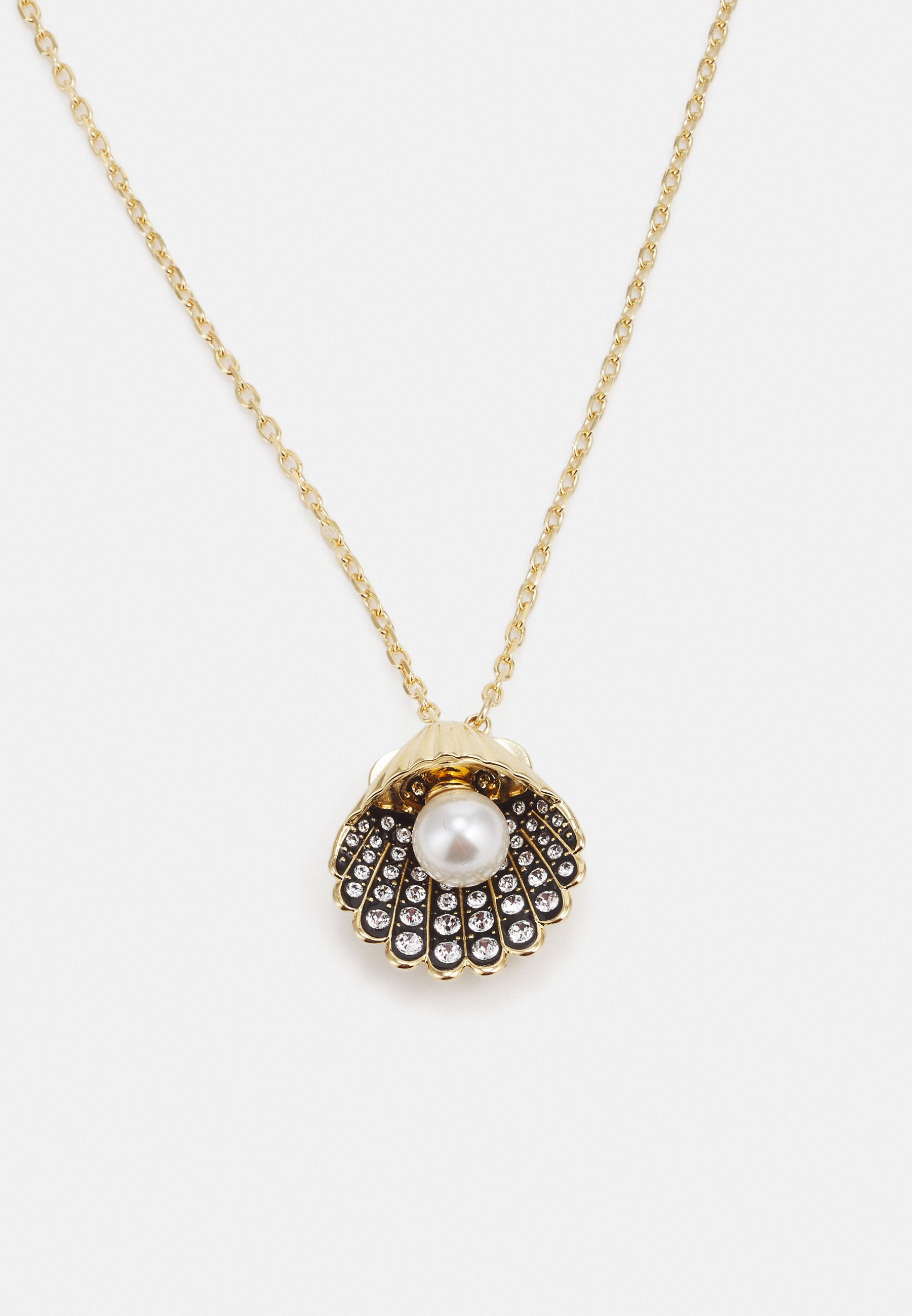 Swarovski IDYLLIA Y PENDANT CRYSTAL PEARL SHELL Necklace white gold coloured Zalando