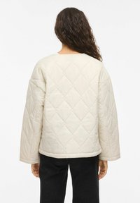 VILA VISILLA GESTEPPTE - Jas - birch/crème - Zalando.nl