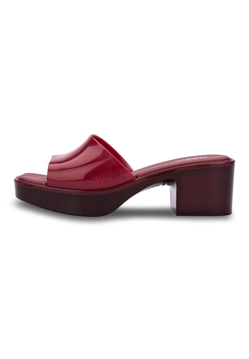 Melissa SHAPE - Sandalias - burgundy/burdeos - Zalando.es