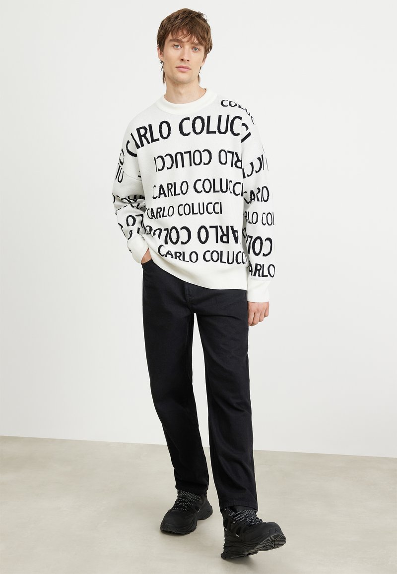Carlo Colucci UNISEX - Jumper - white - Zalando.co.uk