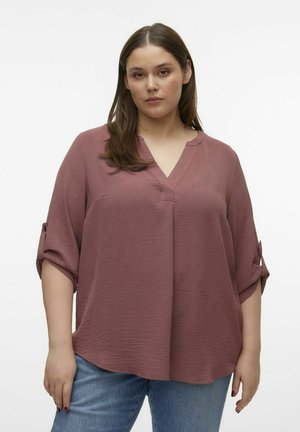 Triangle Bluse - rosa/koralle - Zalando.de