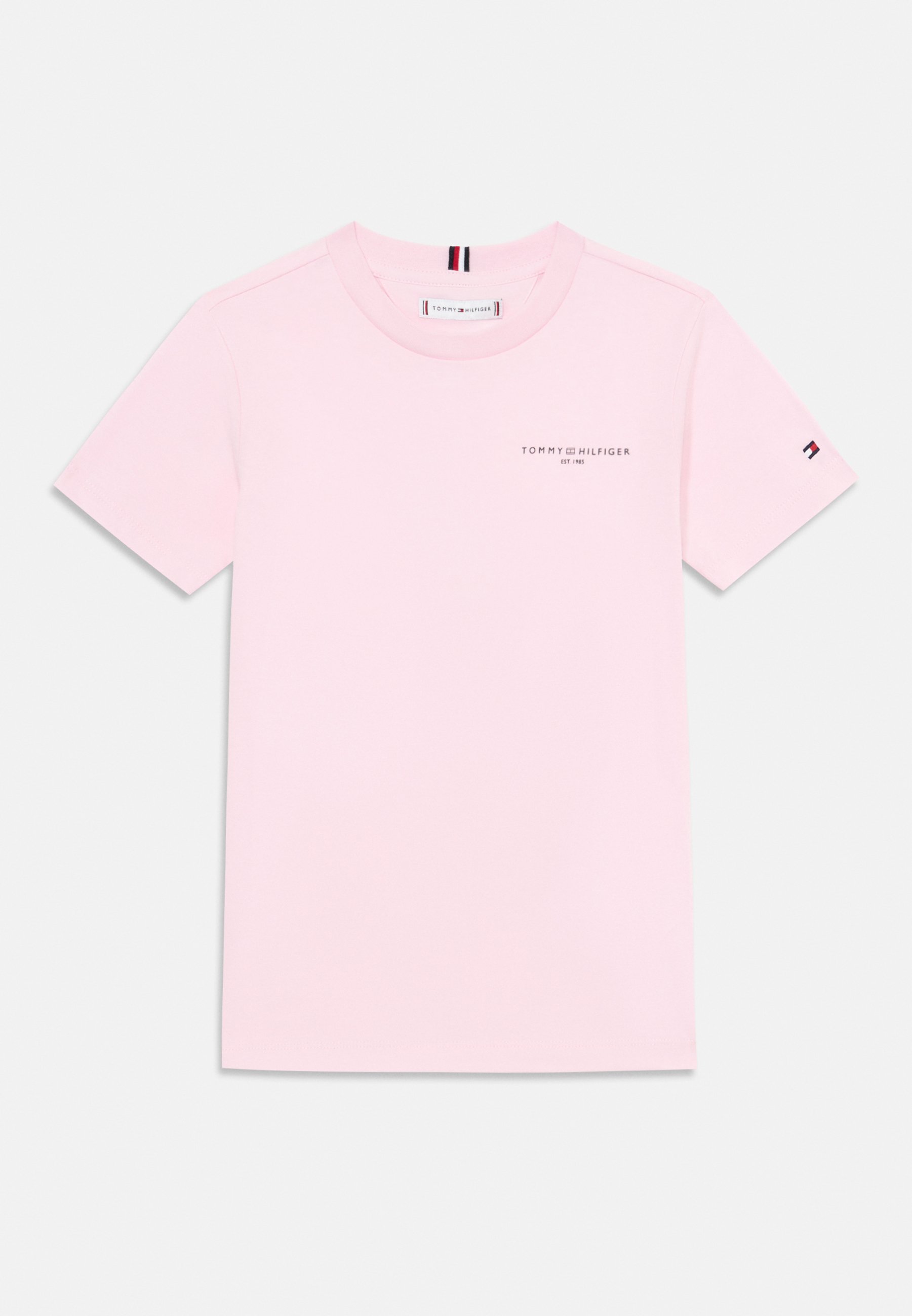 Crew Neck Light Pink Tommy Hilfiger T Shirt 💻 Tommy Hilfiger MINI CORP ...