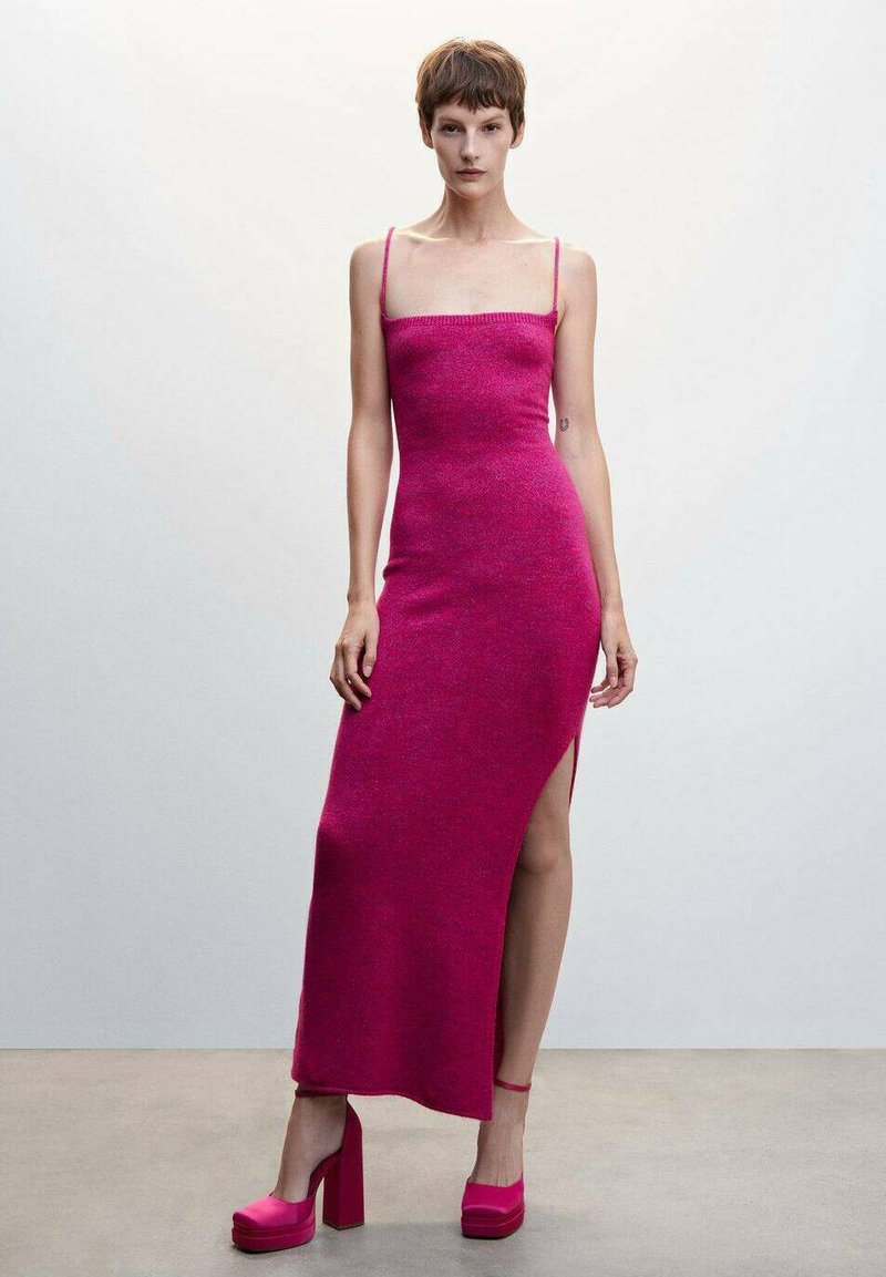Mango BERRY - Maxi dress - fuchsia/pink - Zalando.de