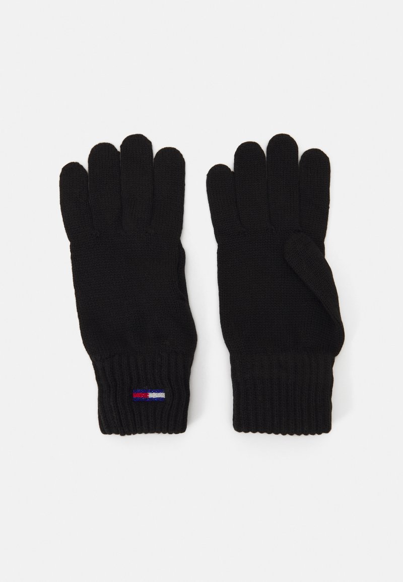 Tommy Jeans FLAG GLOVES - Fingerhandschuh - black/schwarz - Zalando.ch
