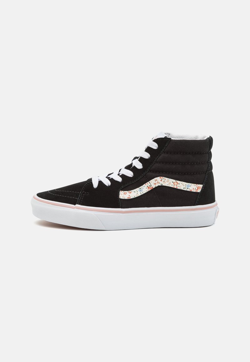 Vans SK8-HI UNISEX - Sneakers hoog - floral black/multi-coloured/zwart ...