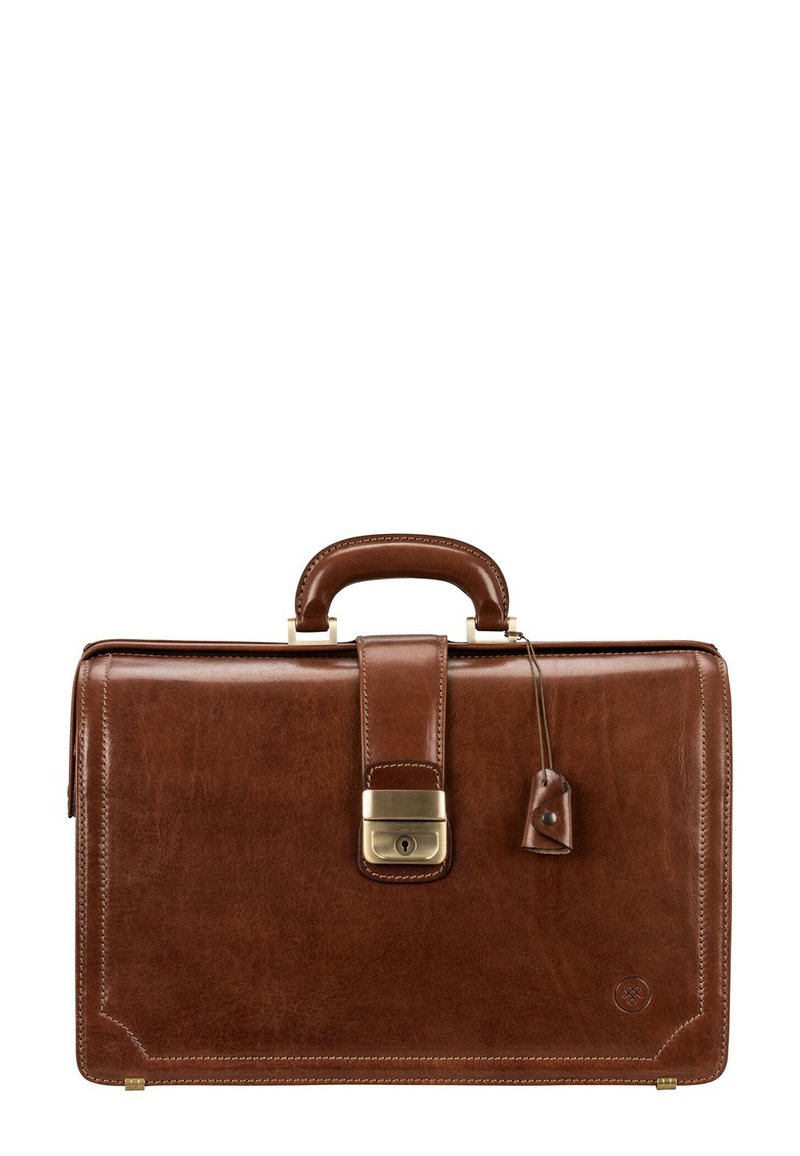 Maxwell Scott THE BASILIO - Briefcase - cognac - Zalando.de