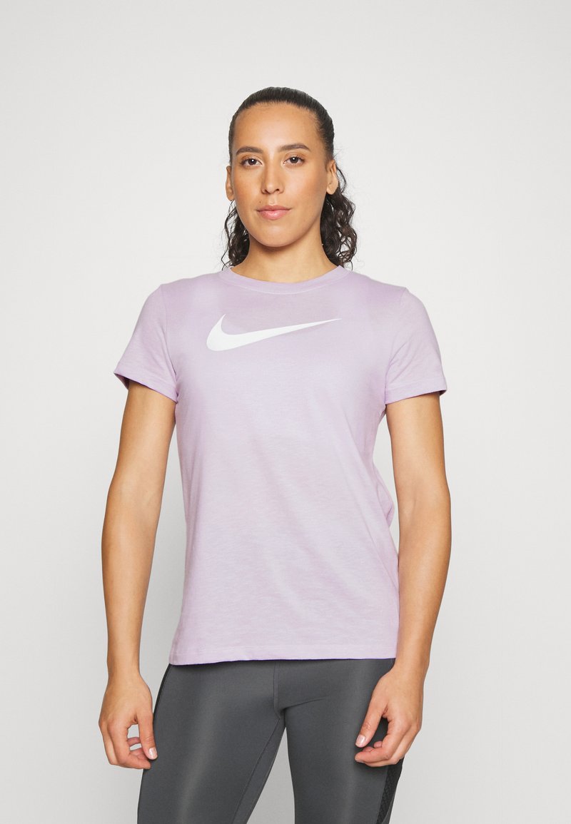 Nike Performance DRY TEE CREW - T-Shirt print - doll/flieder - Zalando.de