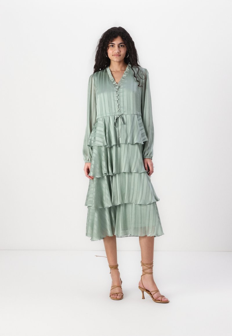YAS YASCRUELLA DRESS - Occasion wear - green milieu/green - Zalando.ie