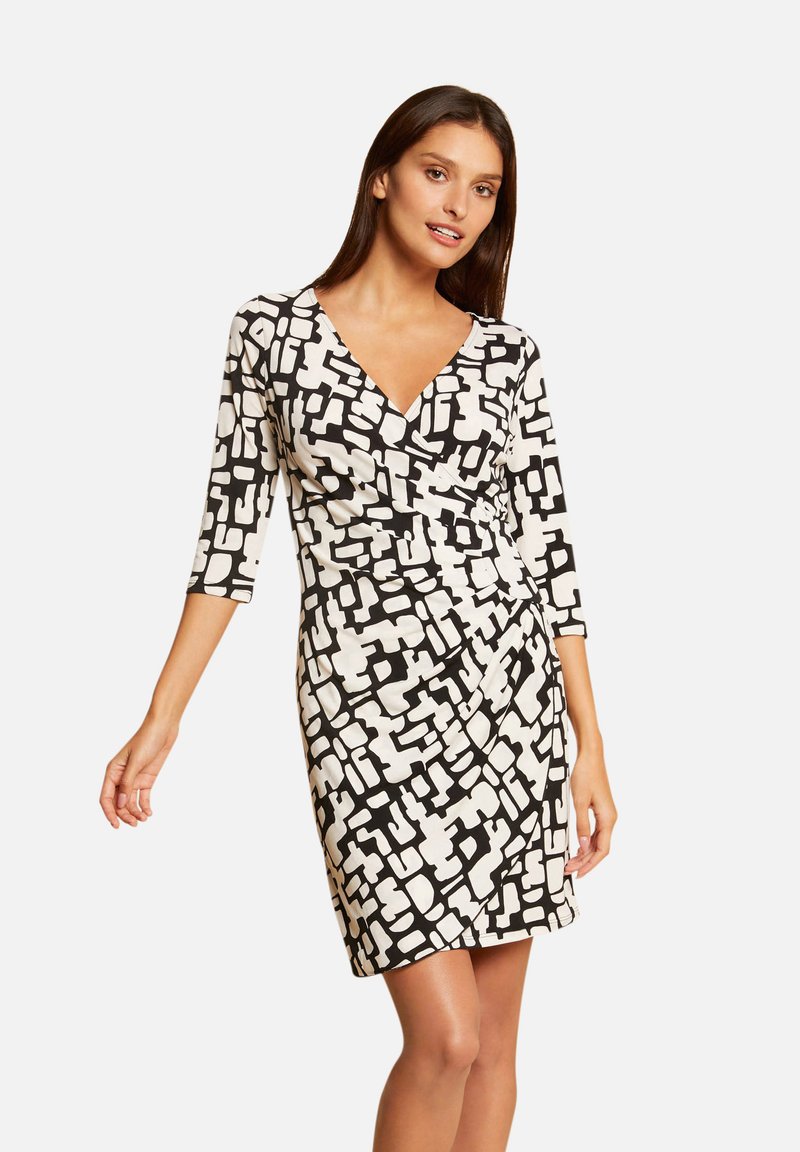 Morgan PRINTED - Robe fourreau - off white/écru - ZALANDO.FR