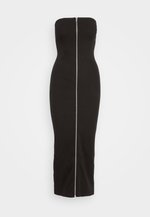 Weekday CRUE ZIP TUBE DRESS - Maxikleid - black/schwarz - Zalando.at
