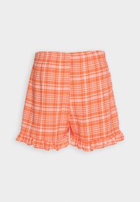 Envii ENANASTASIA - Shorts - red seersucker/orange - Zalando.se