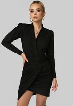 Madnezz House SUPERSTITION - Jersey dress - black - Zalando.de