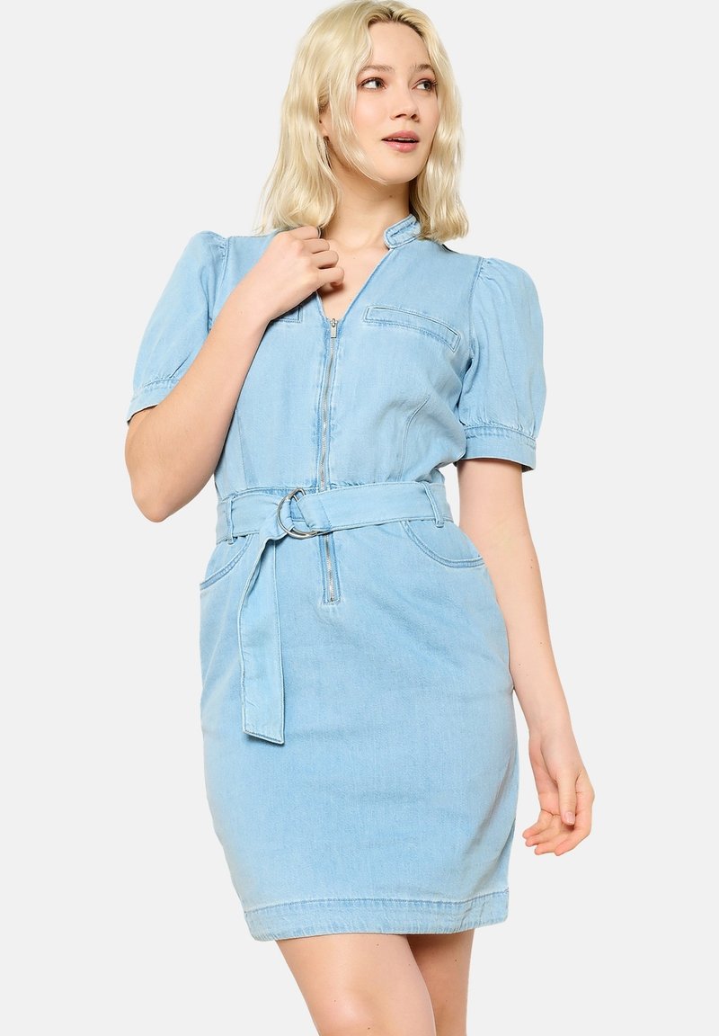 LolaLiza Denim dress - medium blue/blue - Zalando