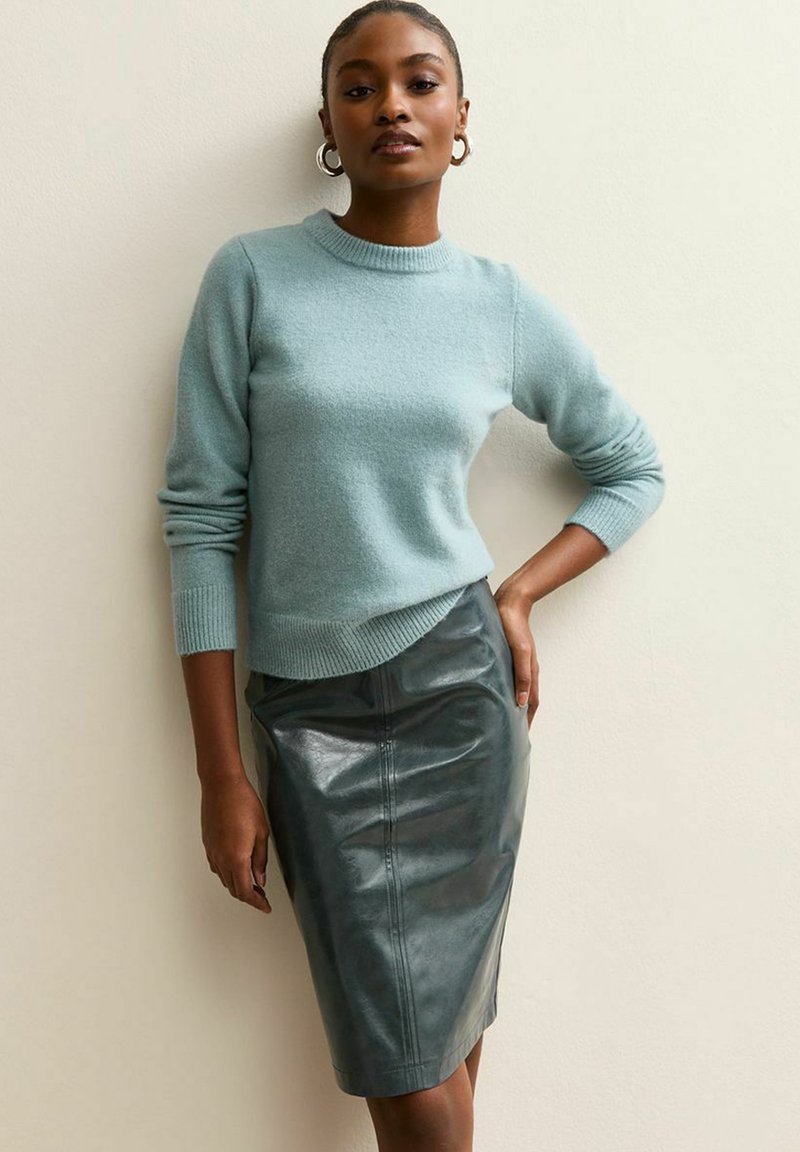 New Look CREW NECK - Jumper - blue - Zalando