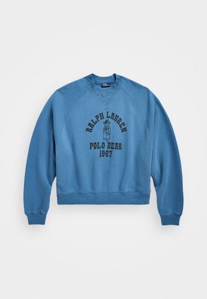 Polo Ralph Lauren LONG SLEEVE - Sweatshirt - nevis/transparent - ZALANDO.FR