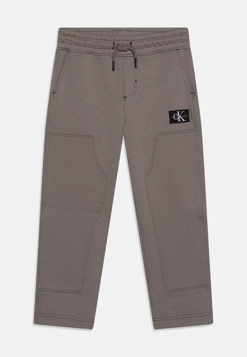 Calvin Klein Jeans Spacer Workwear Tracksuit Bottoms Grey Zalando