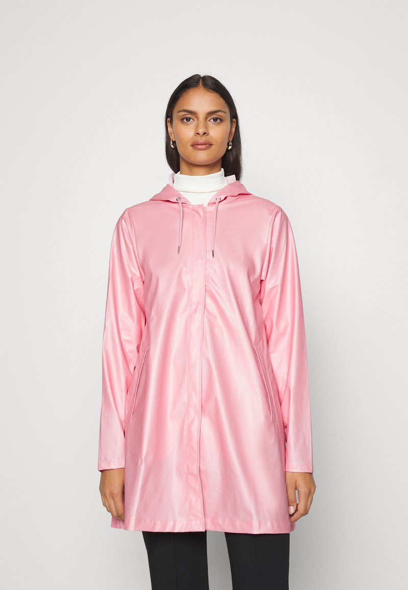Rains A-LINE JACKET - Waterproof jacket - pink sky/pink - Zalando.ie