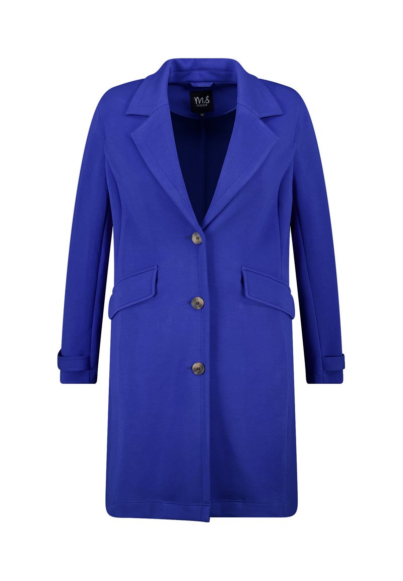 MS Mode Halflange jas - blue/koningsblauw - Zalando.nl