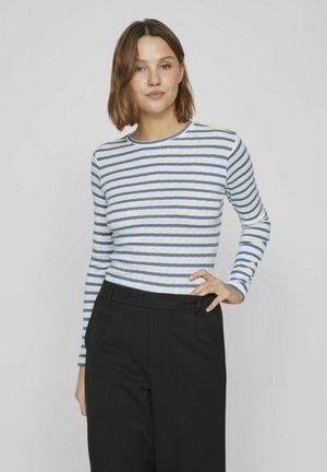 Basic Apparel LUDMILLA - T-shirt à manches longues - whisper white mink ...