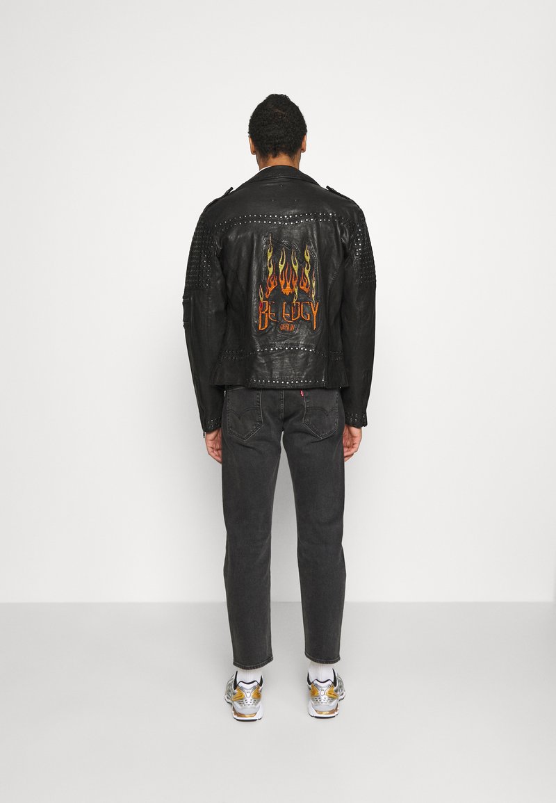 Be Edgy Kurtka skórzana/czarny - Zalando.pl