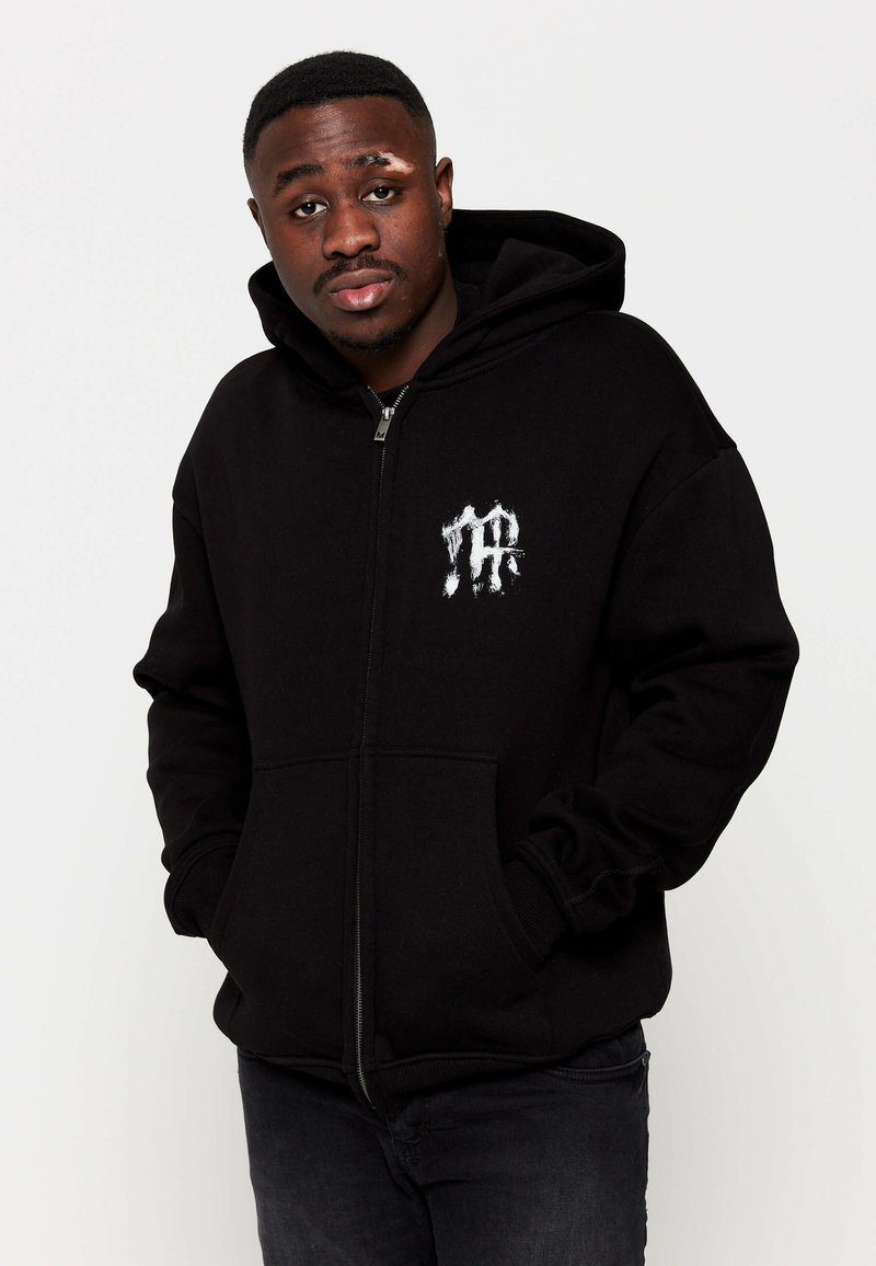 Multiply Apparel OVERSIZE UNISEX - Sweatjacke - black/schwarz - Zalando.at