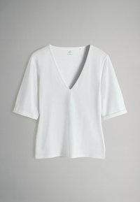 THE SET REGULAR FIT - 4 PACK V-NECK TURN UP - Basic póló - navy blue ...