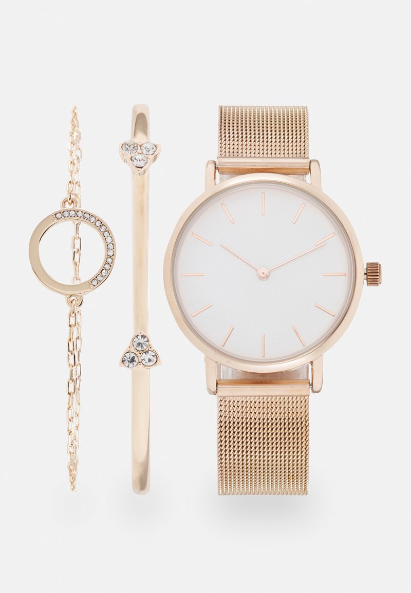 Anna Field SET - Uhr - rose gold-coloured-coloured/roségoldfarben ...
