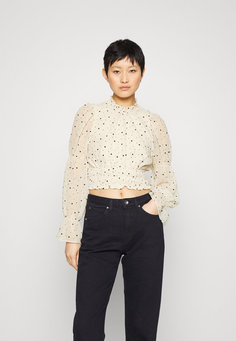 DESIGNERS REMIX DENISE - Bluse - cream/beige - Zalando.at