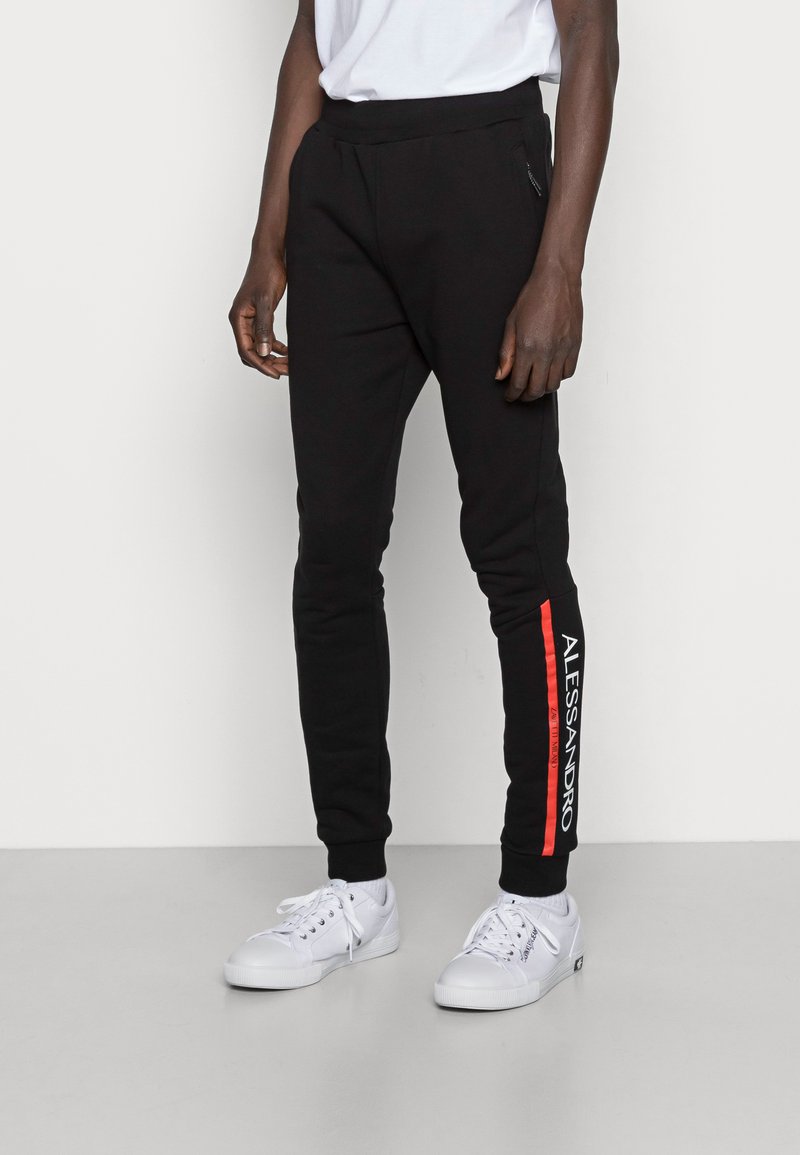 Alessandro Zavetti VERSEO JOGGER - Tracksuit bottoms - black - Zalando.de