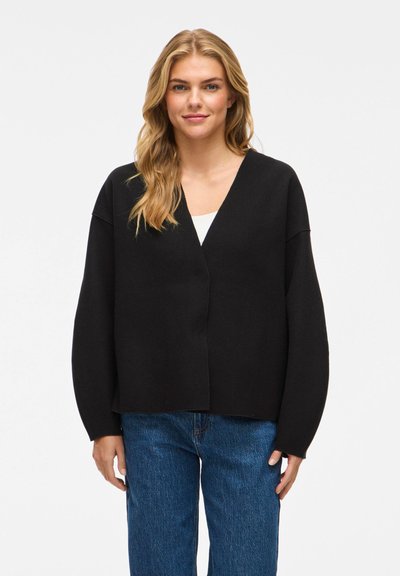 InWear TENLEY INO-SHAPE - Neuletakki - black/musta - Zalando.fi