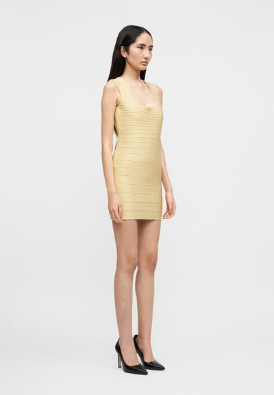 Hervé Léger THE MIRABEL - Cocktail dress / Party dress - gold-coloured ...