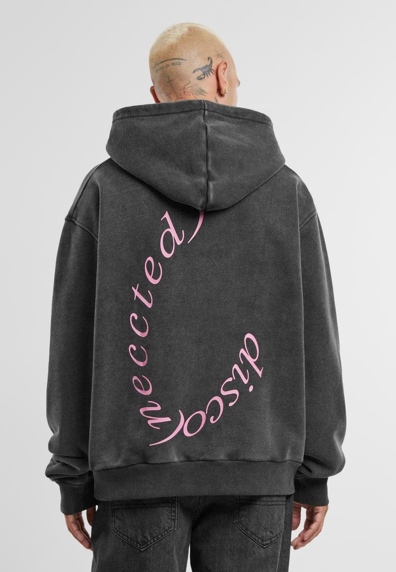 PICA PICA DISCONNECTED - Hoodie - washed black/black - Zalando