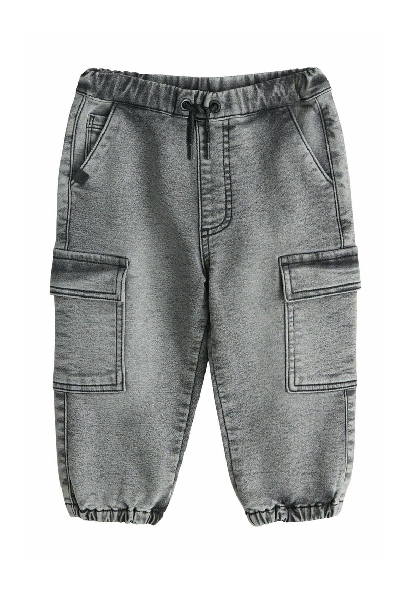 Next WIDE - Cargo trousers - grey - Zalando