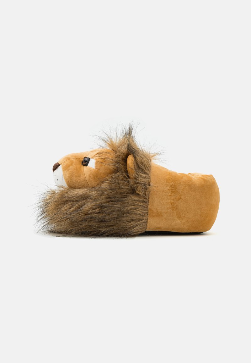 Loungeable LION SLIPPER UNISEX - Slippers - brown - Zalando.co.uk