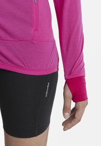 icebreaker MERINO ZONEKNITZIP - Sweatjacke - BRIGHT PINK/neonpink - Zalando