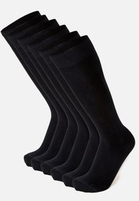 Ciocca 6 PAIRS SCOZIA - Knee high socks - black - Zalando.ie