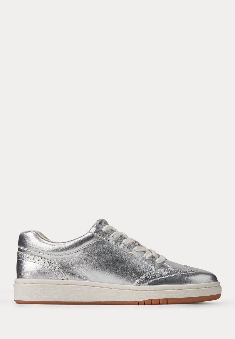 Lauren Ralph Lauren HAILEY METALLIC LEATHER WINGTIP SNEAKER - Sneakers ...